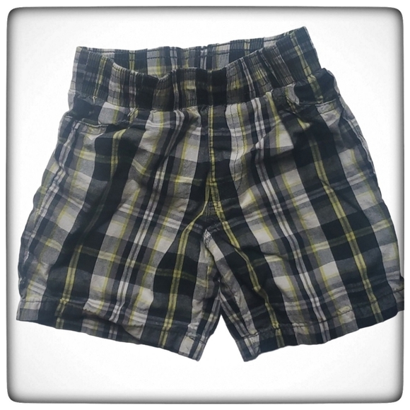 Disney | Bottoms | Disney Baby Plaid Preppy Shorts24m | Poshmark